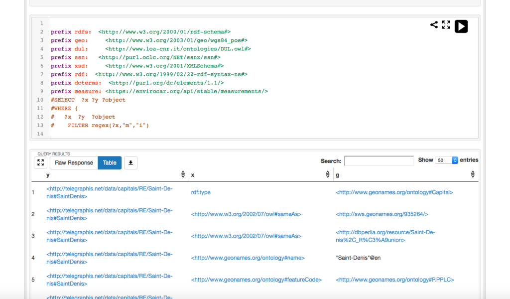 SPARQL endpoint and Interoperability of enviroCar data : Midterm Report - Blog - 52north